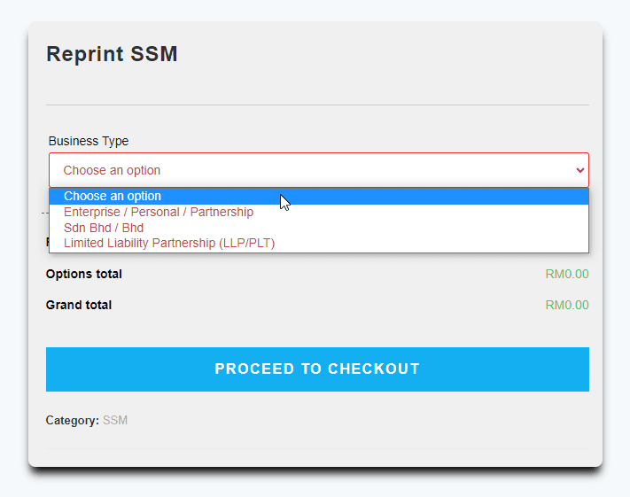 Tbhbiz.my – Renew SSM Online